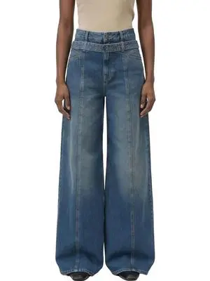 Closed High Rise Wide Leg Jeans - Blue