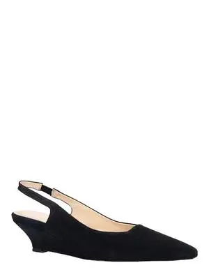 Ron White Ron White Bryne Pointed Toe Slingback Pump Onyx