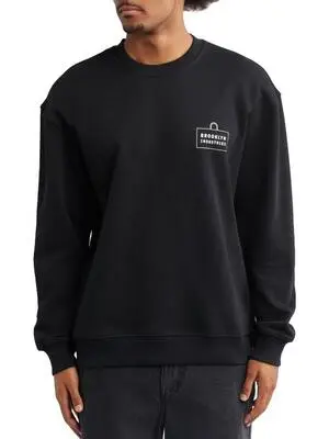 Brooklyn Industries Logo Graphic Sweatshirt - Black