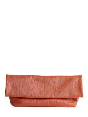 TOPSHOP Topshop Textured Faux Leather Clutch