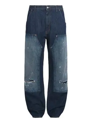 MAISON MARGIELA Distressed Straight Jeans - Blue