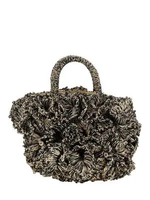 IBELIV IBELIV Textured Raffia Shoulder Bag