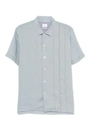 Paul Smith Embroidered Shirt - Blue