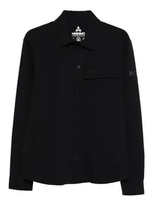 HESKIMO Overshirt With Logo - Blue