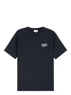 Maison Kitsuné T-shirt With Logo - Black