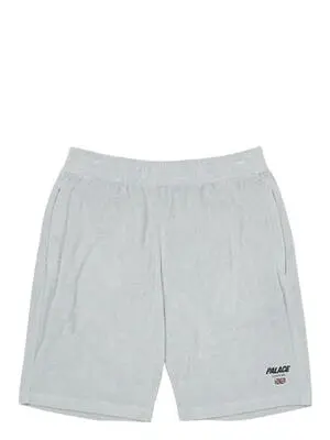 PALACE Towelling Shorts - Grey