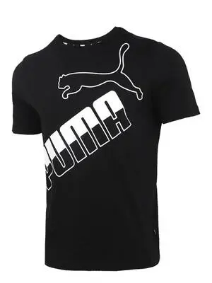 PUMA Big Logo T-shirt - Black