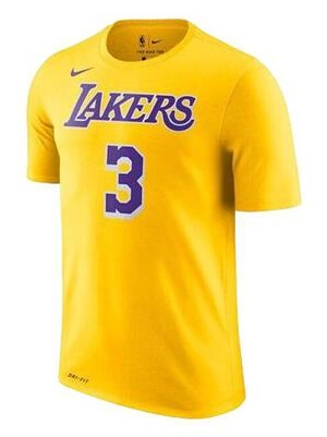 Nike Lakers Sports Jersey - Yellow
