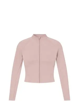 Nike X Skims Matte Mock Neck Full Zip Jacket - Himalayan