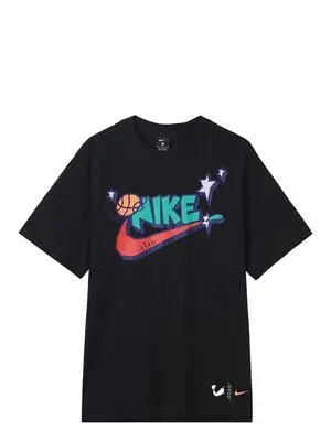 Nike Short Sleeve Basketball T-shirt - Black