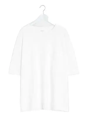LEMAIRE Boxy Short Sleeved T-shirt - Chalk