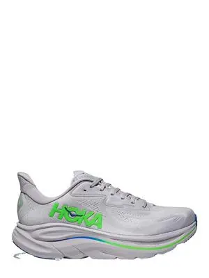 Hoka One One Hoka One One Clifton 10 Cushioned Running Sneakers Gray