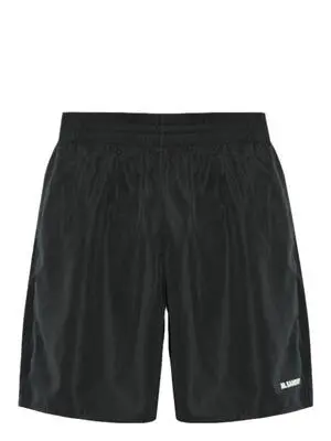JIL SANDER Jil Sander Logo Printed Shorts