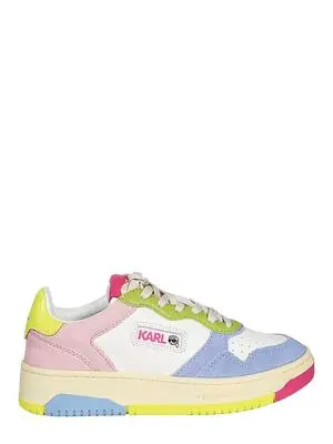 Karl Lagerfeld Lace Up Sneakers - Multicolor