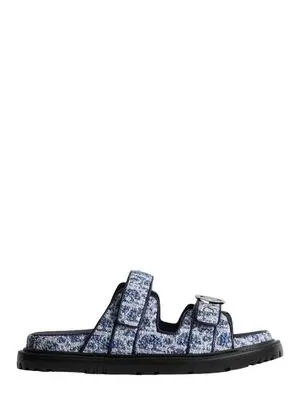 Dior Riviera My Slide Sandals - Black