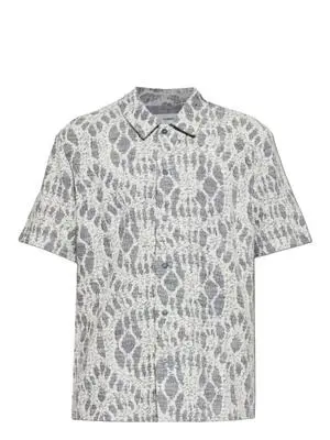 SAMSOE SAMSOE Short Sleeve Shirt - Gray