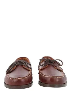 Paraboot Lace-up Boat Shoes - Brown