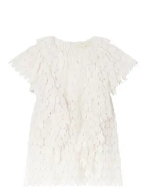 ULLA JOHNSON Ulla Johnson Daevy Ruffled Lace Blouse