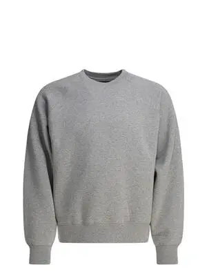 StÜssy Long Sleeve Crewneck Sweatshirt - Gray