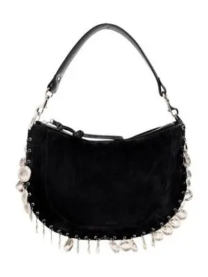 Isabel Marant Étoile Oskan Shoulder Bag - Black/silver