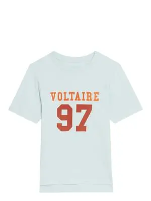 Zadig&Voltaire Crew Neck T-shirt - Blue