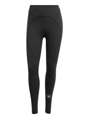 Adidas By Stella McCartney Panelled Logo Leggings - Black