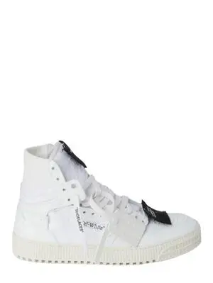 OFF-WHITE Off-White Off Court High Top Lace-Up Sneakers