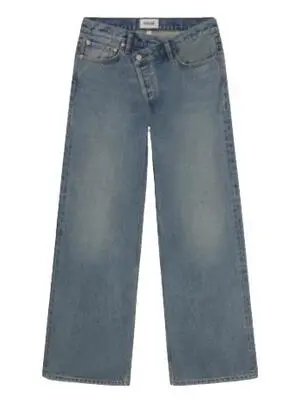 AGOLDE Logo Denim Jeans - Gray