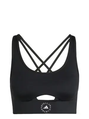 Adidas By Stella McCartney Yoga Bra - Black