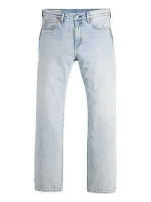 LEVI'S Straight-leg Jeans In Light Wash Denim - Light Blue