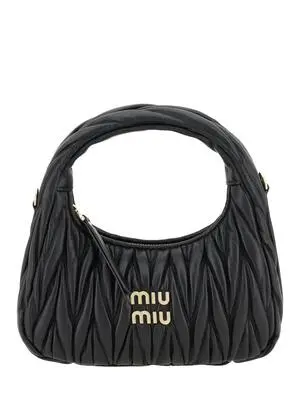 Miu Miu Wandler Hobo Handbag - Black