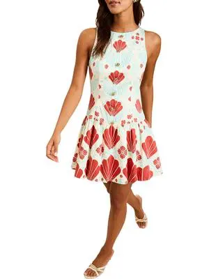 Mestiza New York Happy Hour Shell Poplin Mini Dress - Multicolor