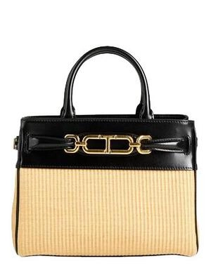 TOM FORD Cotton And Calfskin Tote Bag With Ecobrass Embellishments - Sand