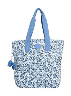 KIPLING Polyester Shopper Bag - Azure
