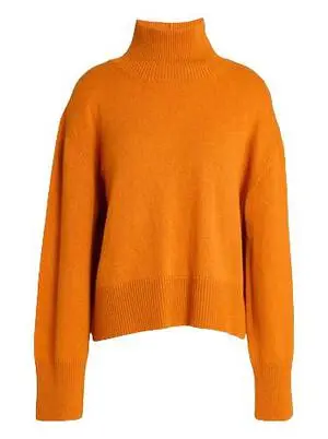 ANNAGRETA ANNAGRETA Cashmere Turtleneck Orange