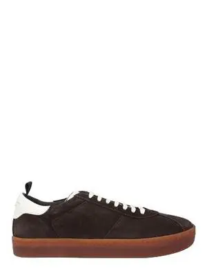 Officine Creative Suede Low-top Sneakers - Brown