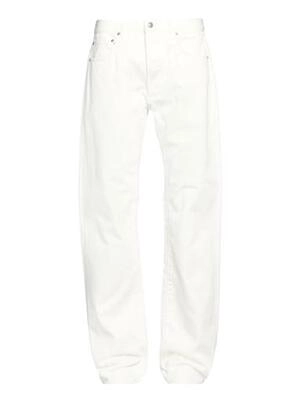 THE BIG WHITE BLUE Cotton Straight-leg Jeans - White