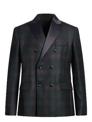 Incotex By Slowear Blazer Midnight Size Virgin Wool - Blue