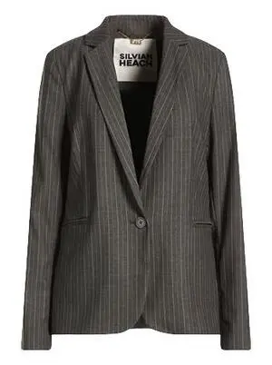 SILVIAN HEACH Silvian Heach Single-Breasted Pinstriped Blazer
