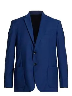 LIU •JO MAN Blazer Size Polyester, Wool, Elastane - Blue