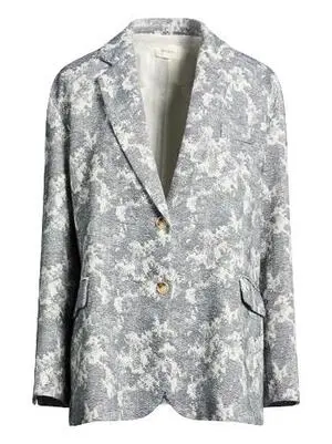 VICOLO Single-breasted Blazer - Blue