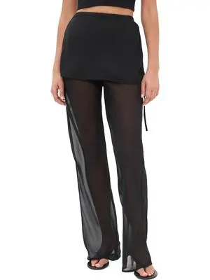 MADISON THE LABEL Madison The Label Sara Pants Black