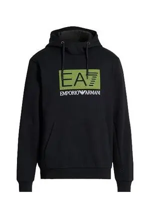 EA7 Cotton Blend Sweatshirt - Black