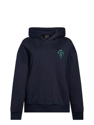 FK PROJECT FK PROJECT Cotton Hooded Sweatshirt Blue