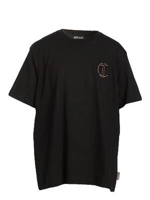 Just Cavalli T-shirt Size Cotton - Black