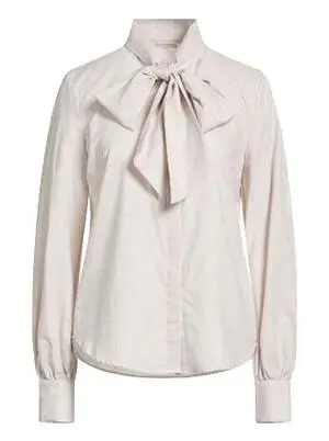 CAMICETTASNOB CAMICETTASNOB Light Cotton Shirt With Bow Detail