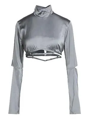 Jacquemus Shrug Viscose Elastane Top - Grey