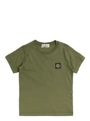 Stone Island Logo Patch T-shirt - Green