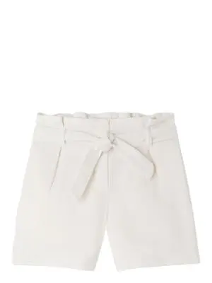 BONPOINT Bonpoint Cream White Bermuda Shorts