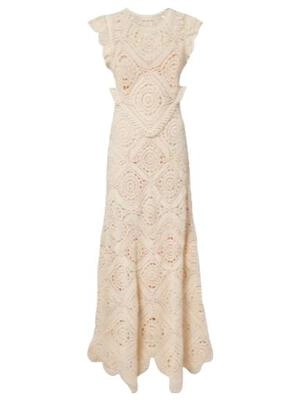 Ulla Johnson Annalisa Crochet Cotton Maxi Dress - No